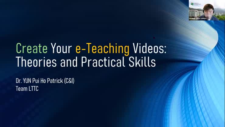 C-Create Your e-Teaching Videos_Theories and Practical Skills