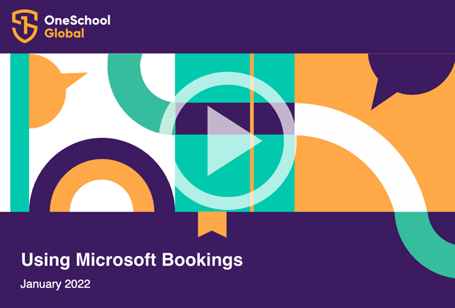Using Microsoft Bookings