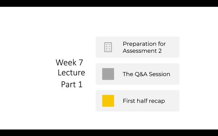 Week 7 Lecture Part 1