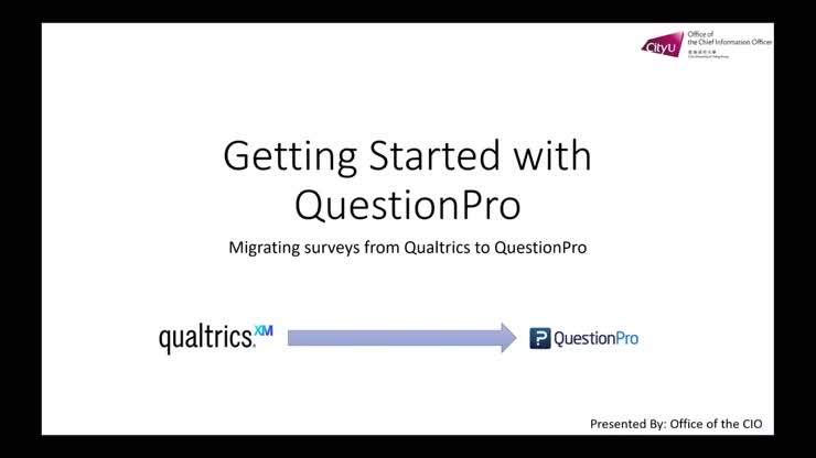 Getting Started with QuestionPro