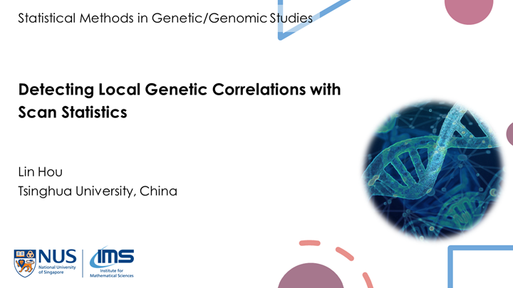 Lin Hou - Detecting Local Genetic Correlations with Scan Statistics