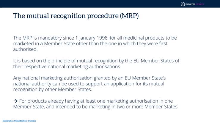 4.3: The Mutual Recognition Procedure