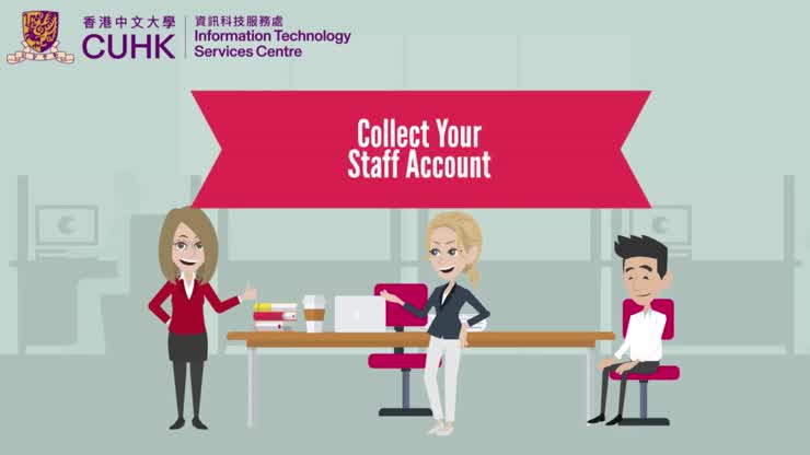 Collect your staff account