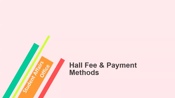 Hall Fee and Payment Methods