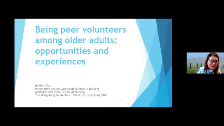Oct 2021 - Being peer volunteers among older adults: opportunities and ...