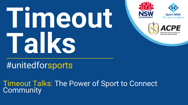 Timeout Talk: The power of sport and social cohesion