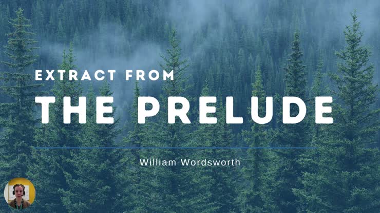 Extract from The Prelude (1)