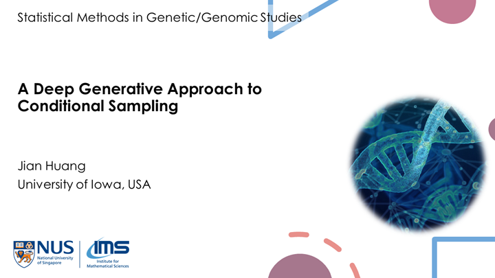 Jian Huang - A Deep Generative Approach to Conditional Sampling