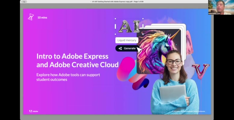 Adobe Training for Students