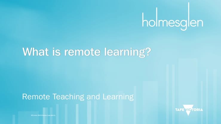 What is remote learning?