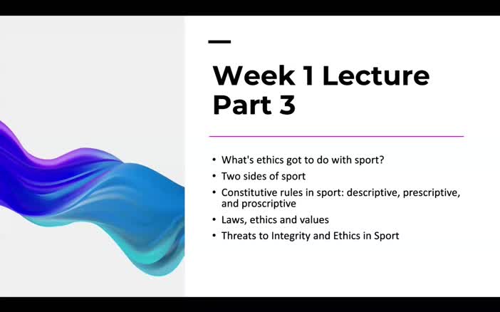 Week 1 Lecture Part 3