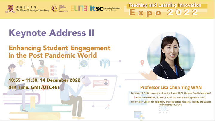 Keynote II by Prof Lisa WAN | Teaching and Learning Innovation Expo 2022