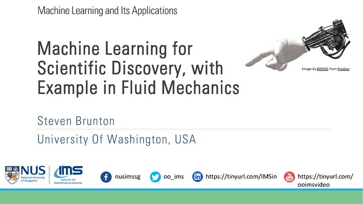 Steven Brunton - Machine learning for scientific discovery_ with ...
