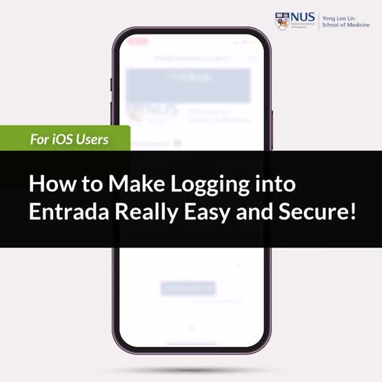 iOS Users: How to Make Logging into Entrada Really Easy and Secure!