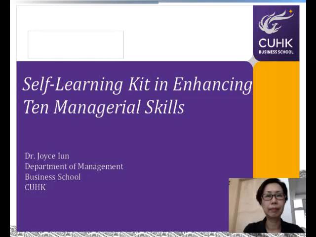 07 - Self-Learning Kit in Enhancing Ten Managerial Skills - Interim Report