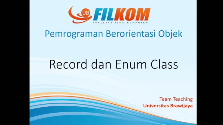 Record dan Enum