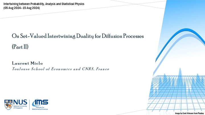 Laurent Miclo - On Set-Valued Intertwining Duality for Diffusion ...