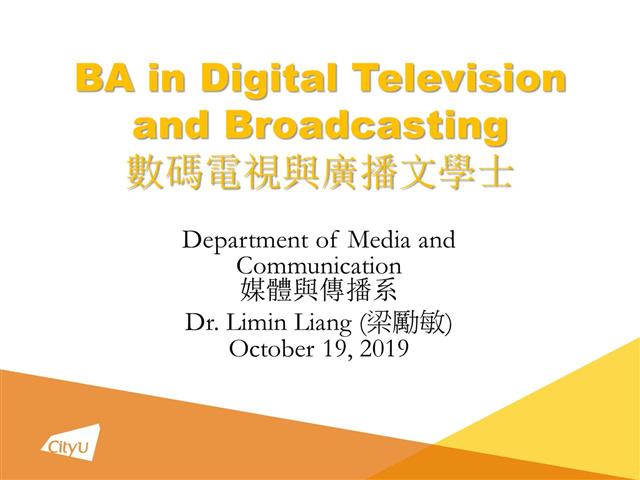 COM - BA Digital Television and Broadcasting