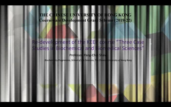 71 - Re-development of the KEEP course “Three Case Studies in ...