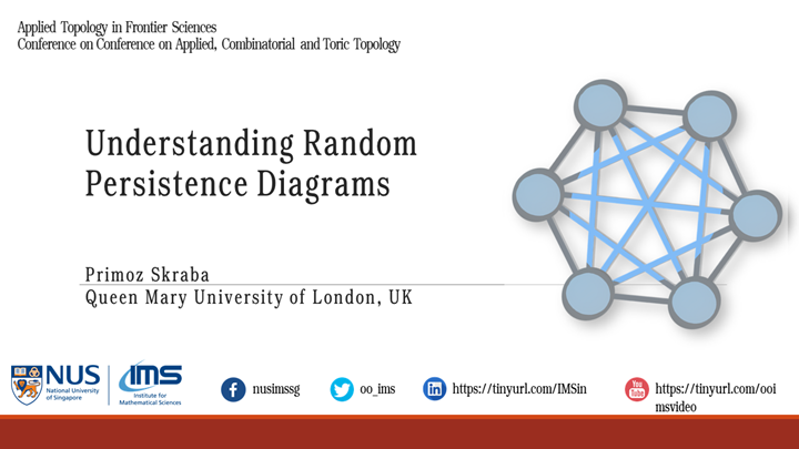 Primoz Skraba - Understanding Random Persistence Diagrams