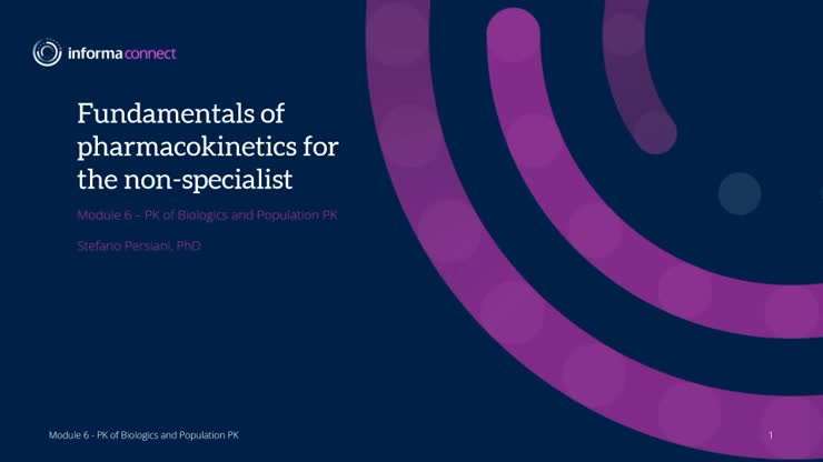 Module 6 PK of Biologics and Population PK WA