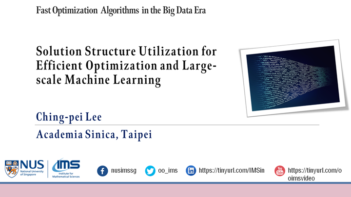 Ching-pei Lee - Solution Structure Utilization for Efficient ...