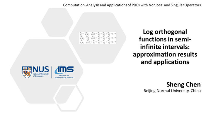 Sheng Chen - Log orthogonal functions in semi-infinite intervals approximation results and ...