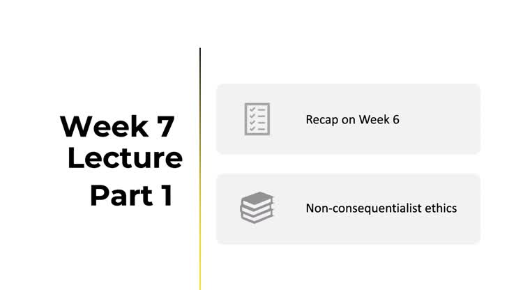 Week 7 Lecture Part 1