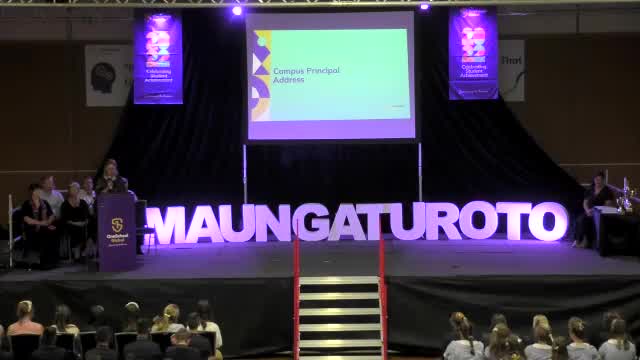 Maungaturoto Campus 2022 Graduation Recording | 17.03.23