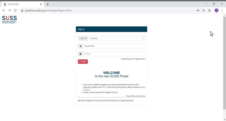 Introduction to Alumni Portal