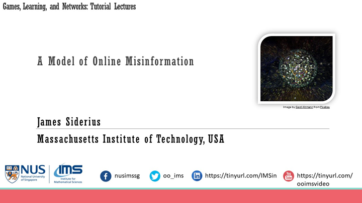 James Siderius - A Model of Online Misinformation