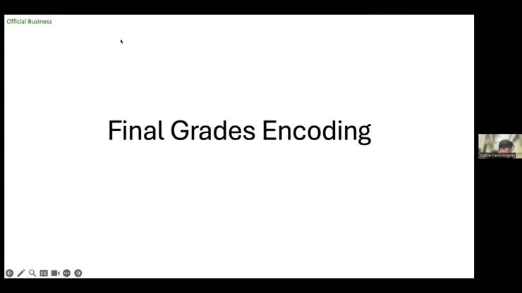 Final Grade Encoding Tutorial 11/11/24