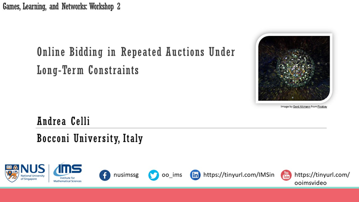 Andrea Celli - Online Bidding in Repeated Auctions Under Long-Term ...