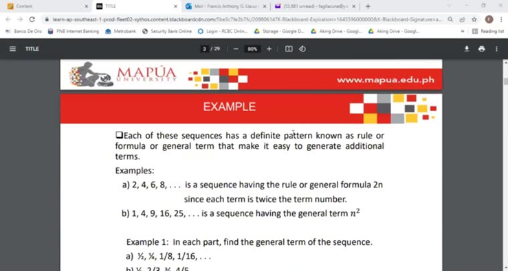 SESSION 2 - SEQUENCE