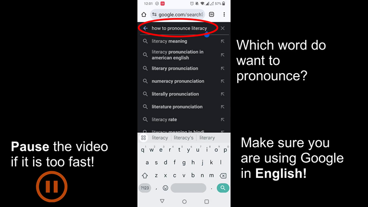 Google Pronunciation