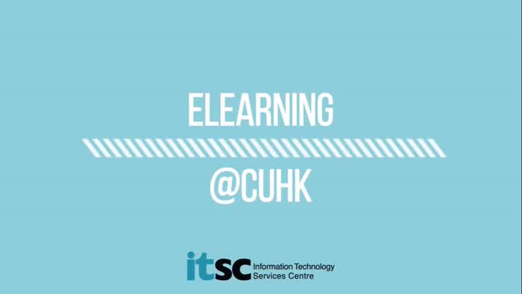 ITSC Orientation Video 2021 - eLearning@CUHK (Cantonese version)