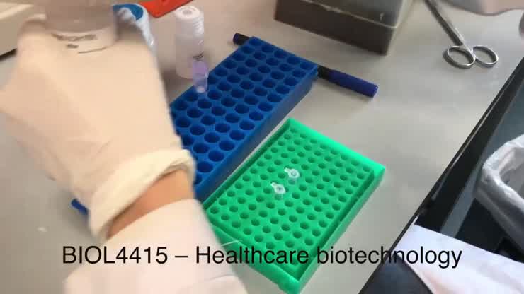 BIOL4415 – Healthcare biotechnology Day 2