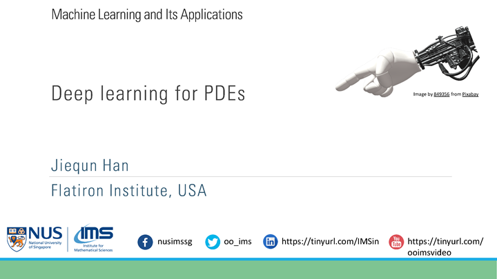 Jiequn Han - Deep learning for PDEs