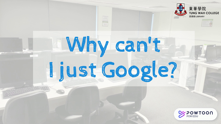 Why can't I just Google