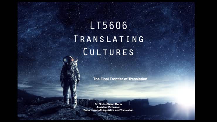 Dr Florin Morar on Translating Cultures