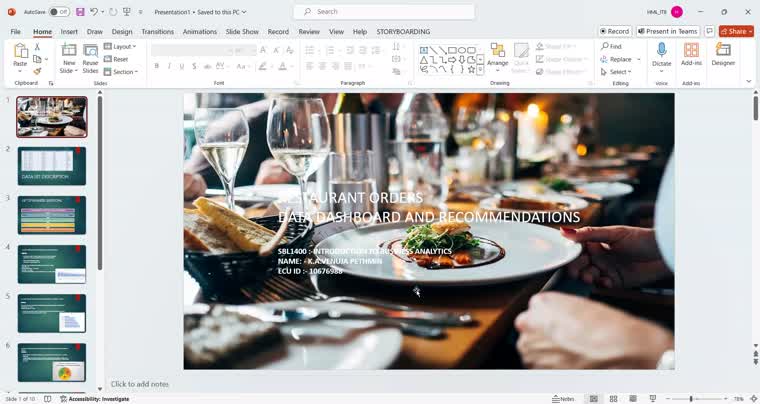 Introduction to Business Analytics (Assignment 3)