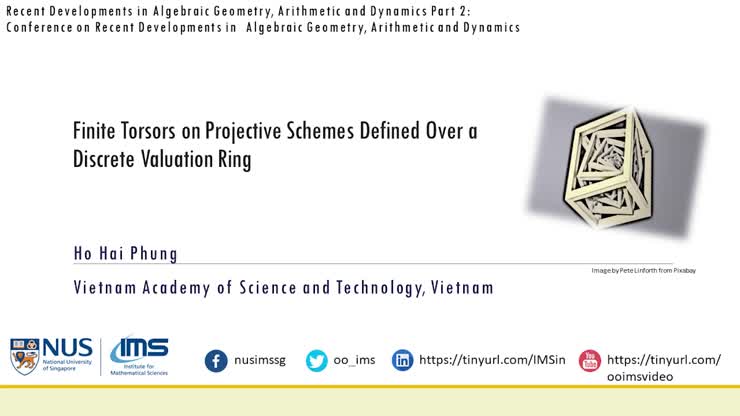 Ho Hai Phung - Finite Torsors on Projective Schemes Defined Over a ...