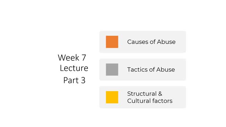 Week 7 lecture: Part 3