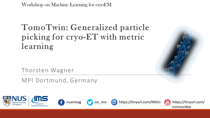 Thorsten Wagner - TomoTwin_ Generalized particle picking for cryo-ET with metric learning