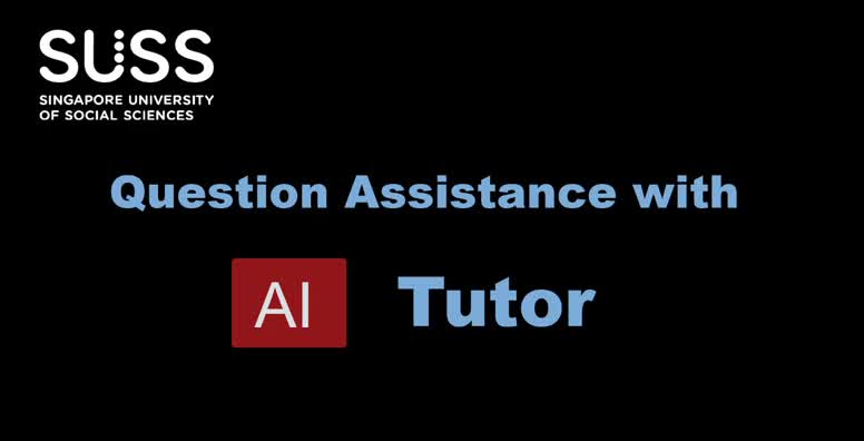 SUSS Adventure Map AI Tutor D Question Assistance