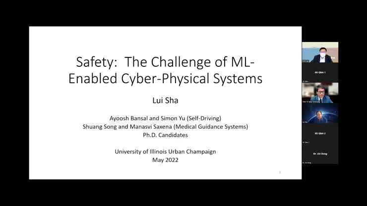 Graduate School Distinguished Speaker Series - Prof. Lui Sha