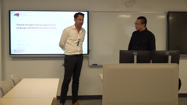 LT Research Forums: Toward An Experimental Approach to Language and Health Communication