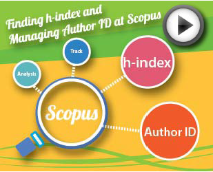 Finding h-index and Managing Author ID at Scopus