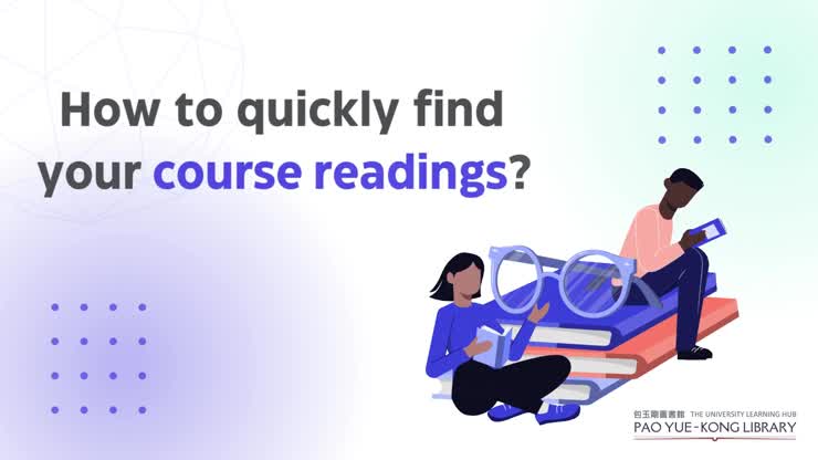 How to quickly find your Course Readings?