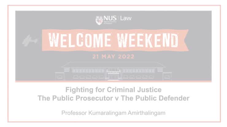 Prof Kumar - Fighting for Justice The Public Prosecutor v The Public ...